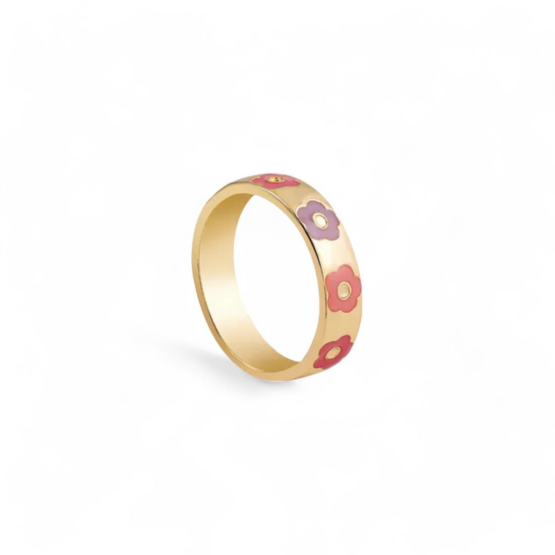 Gold Floral Ring – Sprinkle Girl