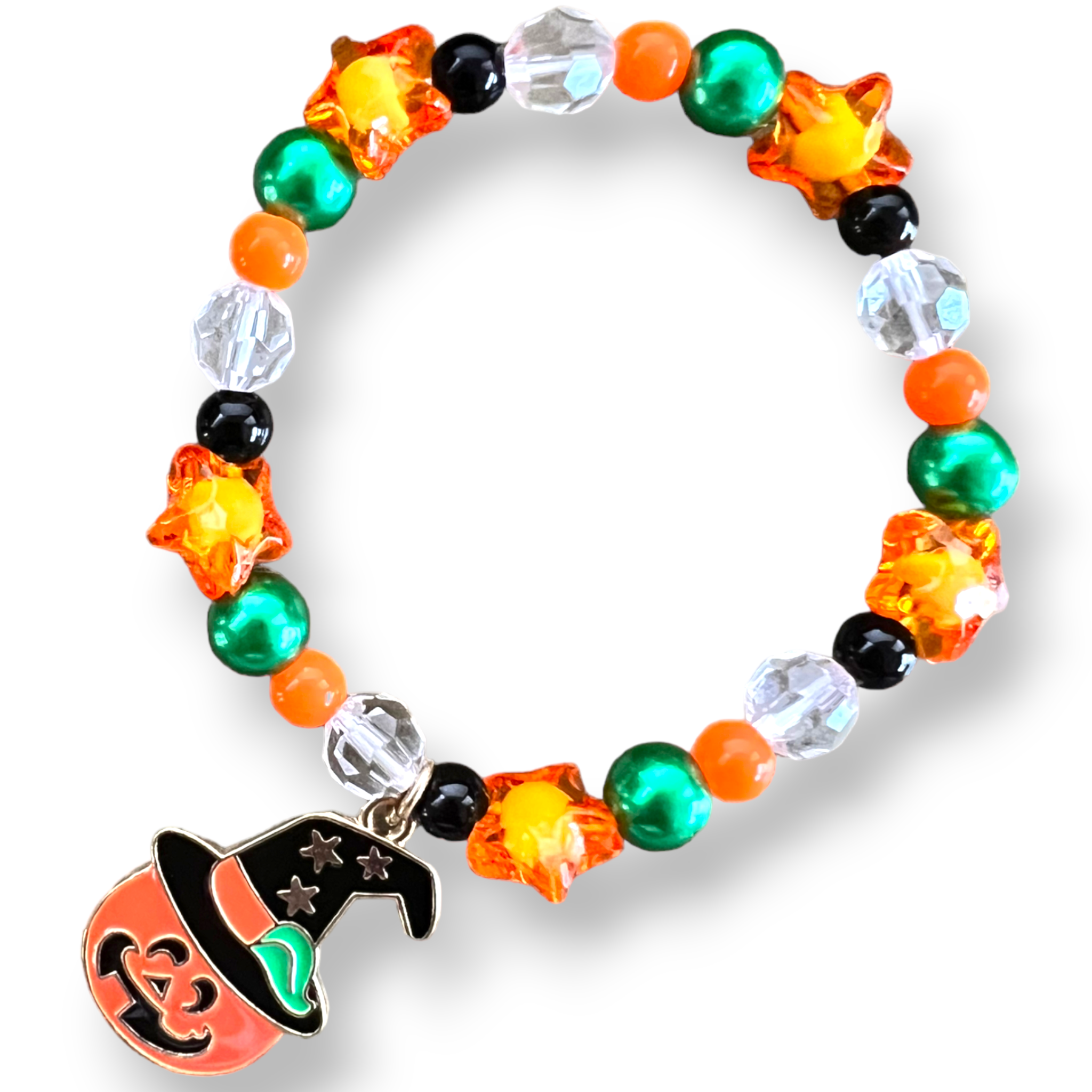 Happy Pumpkin Beaded Bracelet – Sprinkle Girl
